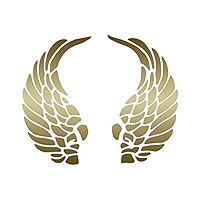 Left Angel Wing Printable Template Free Printable, 60% OFF