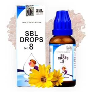 SBL Drops No 8 For Allergic Rhinitis (30ml) Set of 1 : Amazon.in: Health & Personal Care