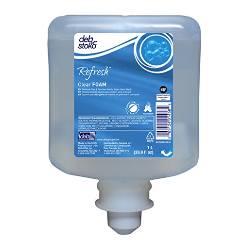 Amazon.com : Deb Group 1 Liter Refill Clear Refresh™ Foam Soap (3 ...