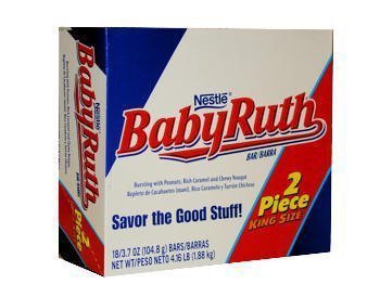 Amazon.com : Nestle Baby Ruth Share Pack- Kids Favorite Candy Snack - 3 ...