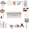 Amazon.com: Xbopetda Sewing Box, Sewing Organizer Box Metal, Sewing Kit ...