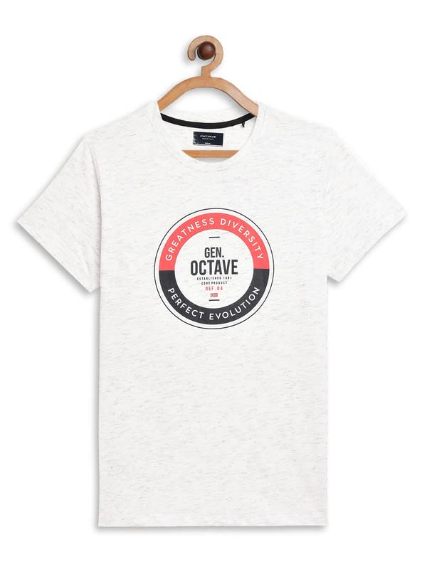 Buy Octave Boys White Typography T-Shirt at Amazon.in
