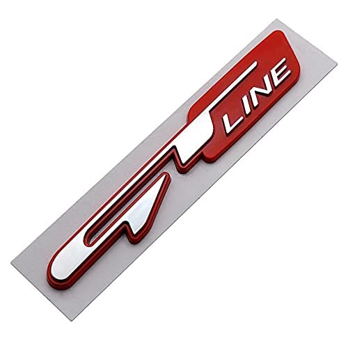 MSE -GT Line Logo Sticker for All Cars and Bikes ABS Plastic (Blue ...