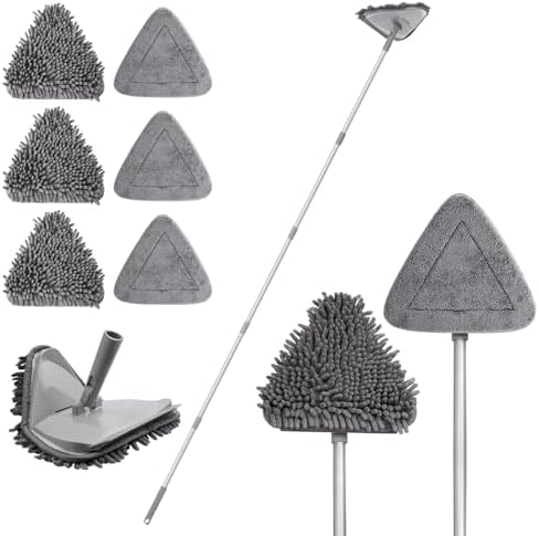 Amazon.com: 85 Inch Wall Cleaner with Long Handle, 360° Rotatable Wall ...