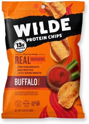 Amazon.com: WILDE Chicken Chips Mini Bags - High Protein, Made With ...