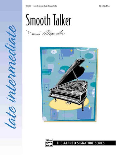 Smooth Talker: Sheet: Alexander, Dennis: 9780739031704: Amazon.com: Books