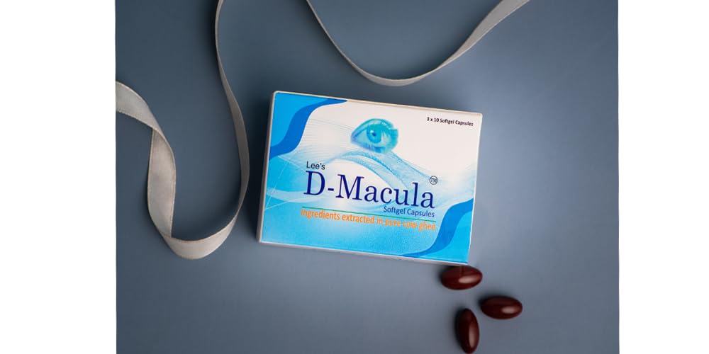 Generic D Macula Natural Eye Health Supplement With Zeaxanthin, Lutein ...