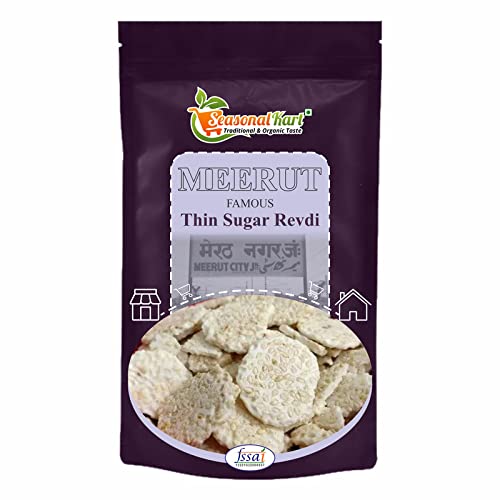 Seasonal Kart Homemade Thin Rewari Meerut Special | Thin Sugar Revdi ...