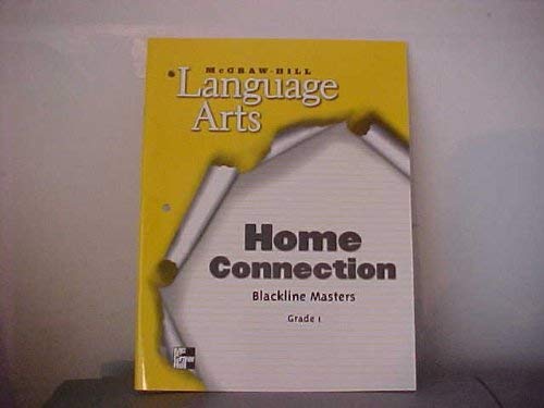 Mcgraw-hill Language Arts: Home Connection: Blackline Masters: Grade 1 ...