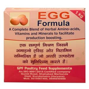 Buy Poultry Egg Formula | GPF Poultry Egg Formula | 1 KG, Adult, bird ...