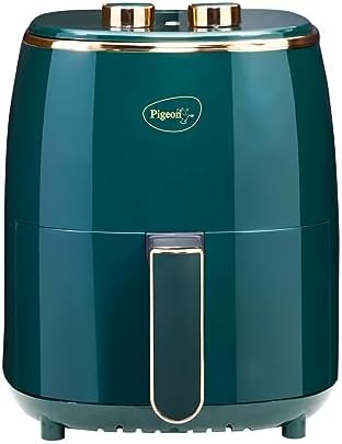 Pigeon Healthifry Manual Air Fryer, 360° High Speed Air Circulation ...