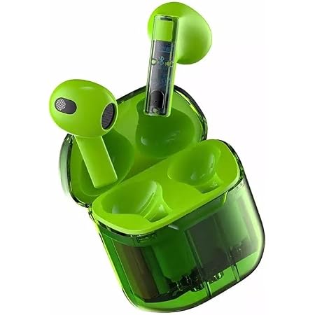Printme™ New Launch, Earbuds TWS, Gaming Transparent Earbuds, ENC Noise ...