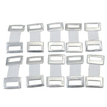 brand new 10Pcs Replacement Elastic Bandage Wrap Stretch Metal Clips ...