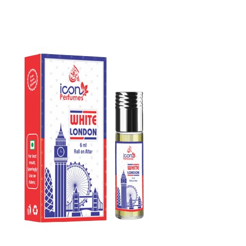Icon White London Perfume Attar- 6 ml | Itar, Alcohol free Perfumes ...