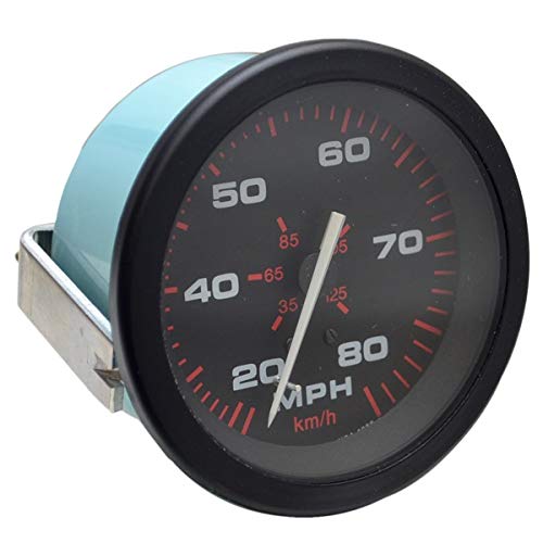Boat Speedometer Kit Teleflex Amega Boat Speedometer Gauge 57899T - 80 ...