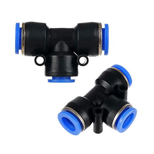 Snapklik.com : Metalwork Push To Connect Tee Union Fitting, 5mm X 5mm X ...