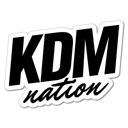 Amazon.com: KDM Nation Sticker for Korean Kia Hyundai Decal Vinyl for ...