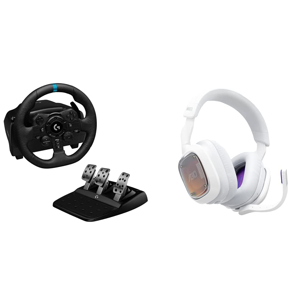 Amazon.com: Logitech G Logitech G923 Racing Wheel and Pedals for PS 5 ...