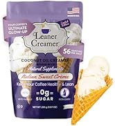 Amazon.com : Leaner Creamer Natural Powdered Coconut Creamer for Coffee ...