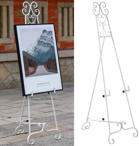 Amazon.com: Deco 79 Metal Display Easel Arched Foldable 2 Tier Floor ...