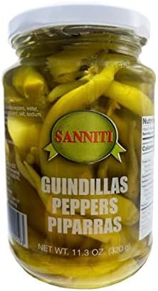 Amazon.com : Sanniti Guindillas Piparras Peppers, 11.3 oz : Grocery ...