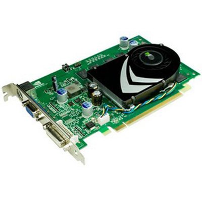 Galaxy 94GFE8HDFEXZ 512 MB DDR2 GeForce 9400GT PCI-Express Graphics ...