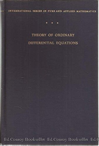 Theory of Ordinary Differential Equations: Earl A. Coddington, Norman ...