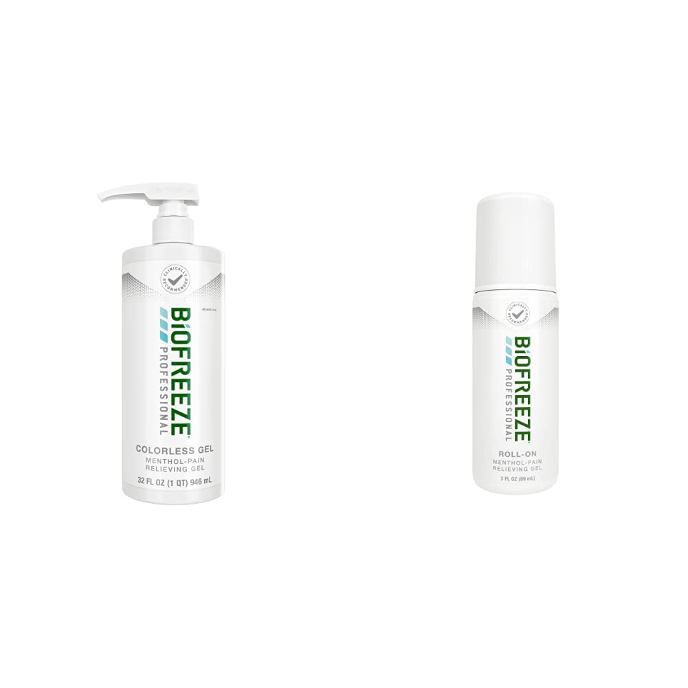 Biofreeze Professional Menthol Pain Relieving Gel 32 Fl Oz Bottle ...