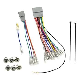 Amazon.co.jp: OTORAM互換/交換可能なスズキ スペーシア/ソリオ/ハスラー/ワゴンRスマイル専用【 KK-S82P対応 】 配線キット 互換品: 車＆バイク