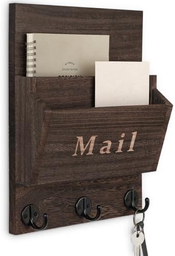 Amazon.com: Lucundm Mail and Key Holder - Decorative 9.8" x 12.5" Wall ...