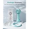 Amazon.com: Coohea Mini Handheld Fan, Small Cute Design, 3 Powerful ...
