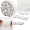 Amazon.com: Towfed 16.4ft Meat Netting Roll, Size 16 Ham Sock Elastic ...