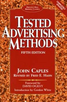 By John Caples - Tested Advertising Methods (4th Revised Edition) (1980 ...