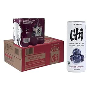 Amazon.com: CHI FOREST Sparkling Water, Grape Delight Flavored
