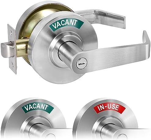 Onedaful Cuzofu Privacy Indicator Lever Lock Inuse or Vacant, Occupied ...
