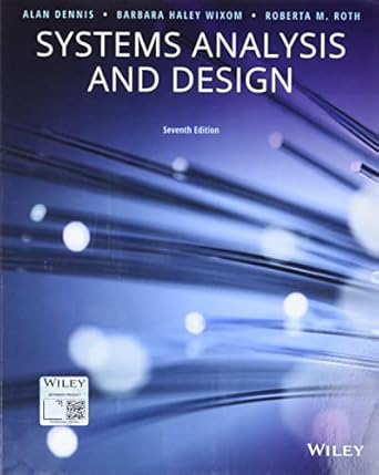 Systems Analysis and Design: 9781119496489: Computer Science Books ...