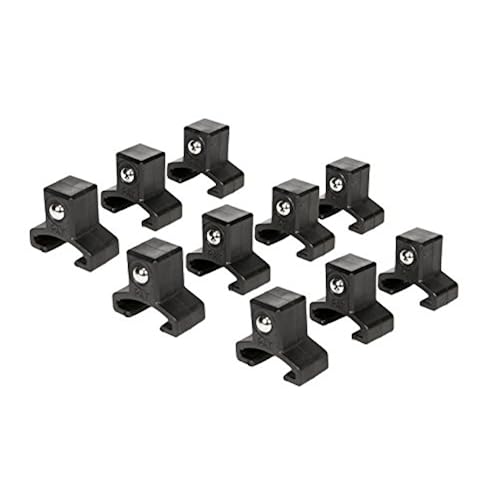 Snapklik.com : Black Spring Loaded Ball Bearing Socket Clips For Use