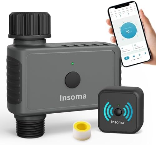 Amazon.com: WiFi Sprinkler Timer, Insoma Smart Water Timer for Garden ...