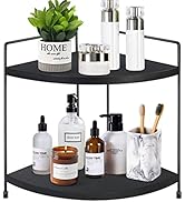 Amazon.com: 2-Tier Corner Bathroom Counter Organizer, Bathroom Tray ...