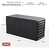 Amazon.com : Keter Marvel Plus 71 Gallon Resin Deck Box-Organization ...
