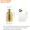 Amazon.com: NUPTIO Bud Vases Small Gold: 12 Pcs Glass Vase Set in Bulk for Flowers - Mini ...
