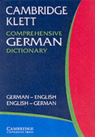 Buy Cambridge Klett Comprehensive German Dictionary Book Online at Low ...