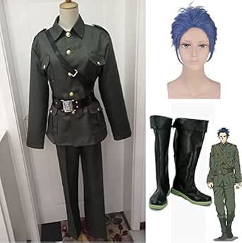 Amazon.co.jp: QLPLYZON Violet Evergarden Gilbert Bougainvillea Cosplay ...