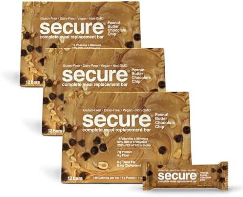 Amazon.com : ANDREW LESSMAN Secure Complete Meal Replacement Bars ...