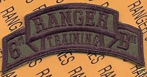 Amazon.com: USAIS 6th Ranger School Training Brigade RTB Airborne 4" OD ...