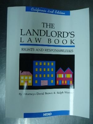 The landlord's law book (California Landlord's Law Book: Rights ...