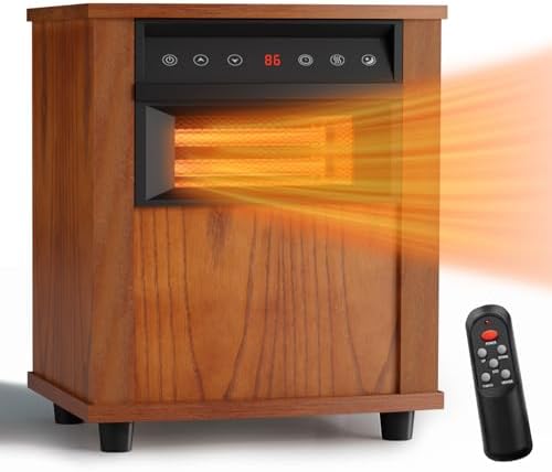 Amazon.com: Infrared Heater for Indoor Use Electric Space Heater Quartz ...