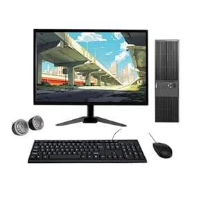 (Refurbished) HP Compaq 19" HD All-in-One Desktop Computer Set (Intel ...