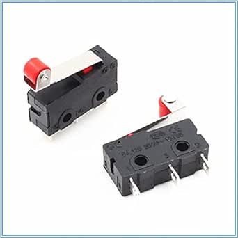 Limit Switch 10 Pcs Mini Micro Limit Switch Roller Lever Arm SPDT Snap ...