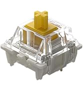 Amazon.com: Gateron Milky Yellow Switches - Silent Linear Switches for ...